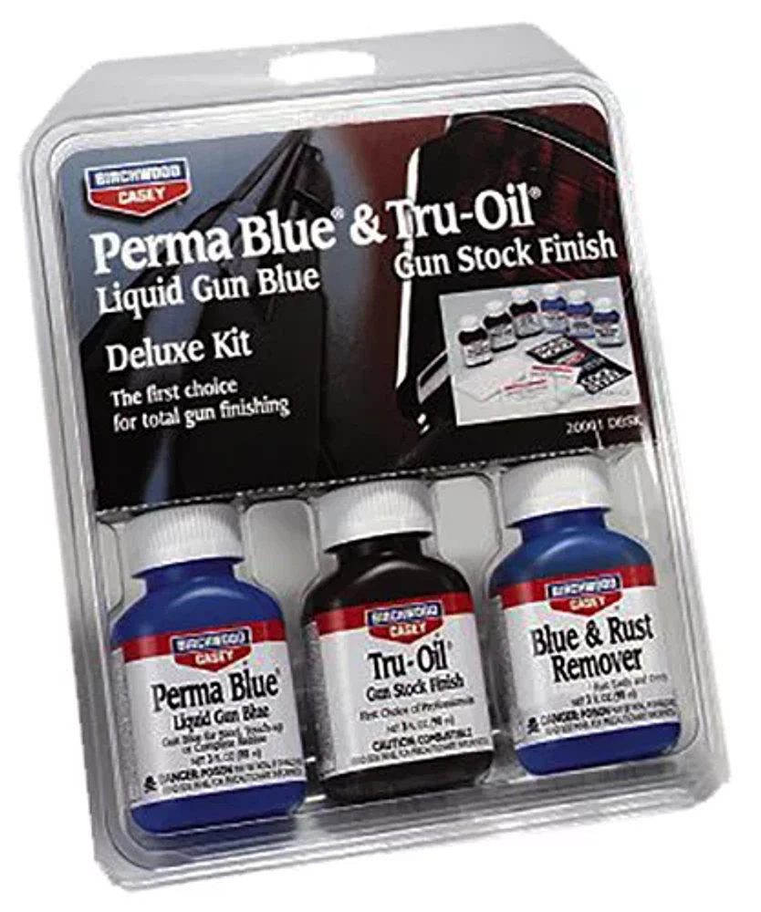 Birchwood Casey Deluxe Perma Blue Bluing/Stock Finish Kit at Hamilton ...