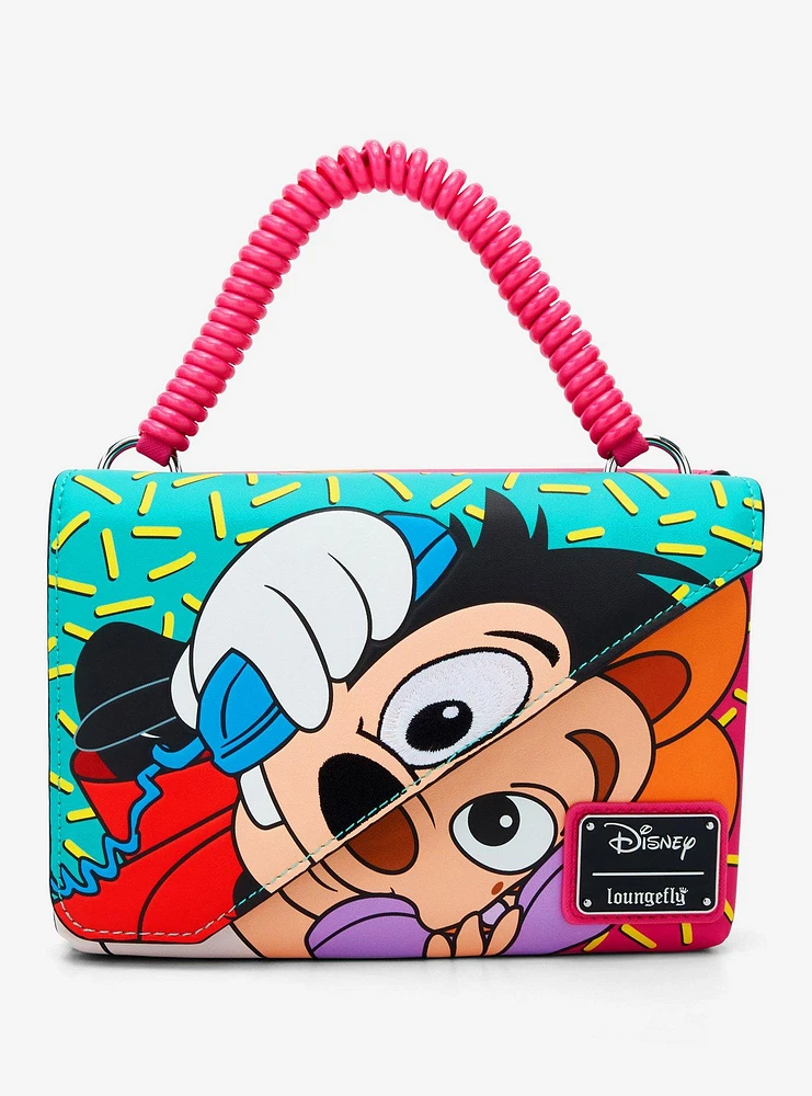 Goofy Loungefly Disney A Goofy Movie Max & Roxanne Split Crossbody Bag ...