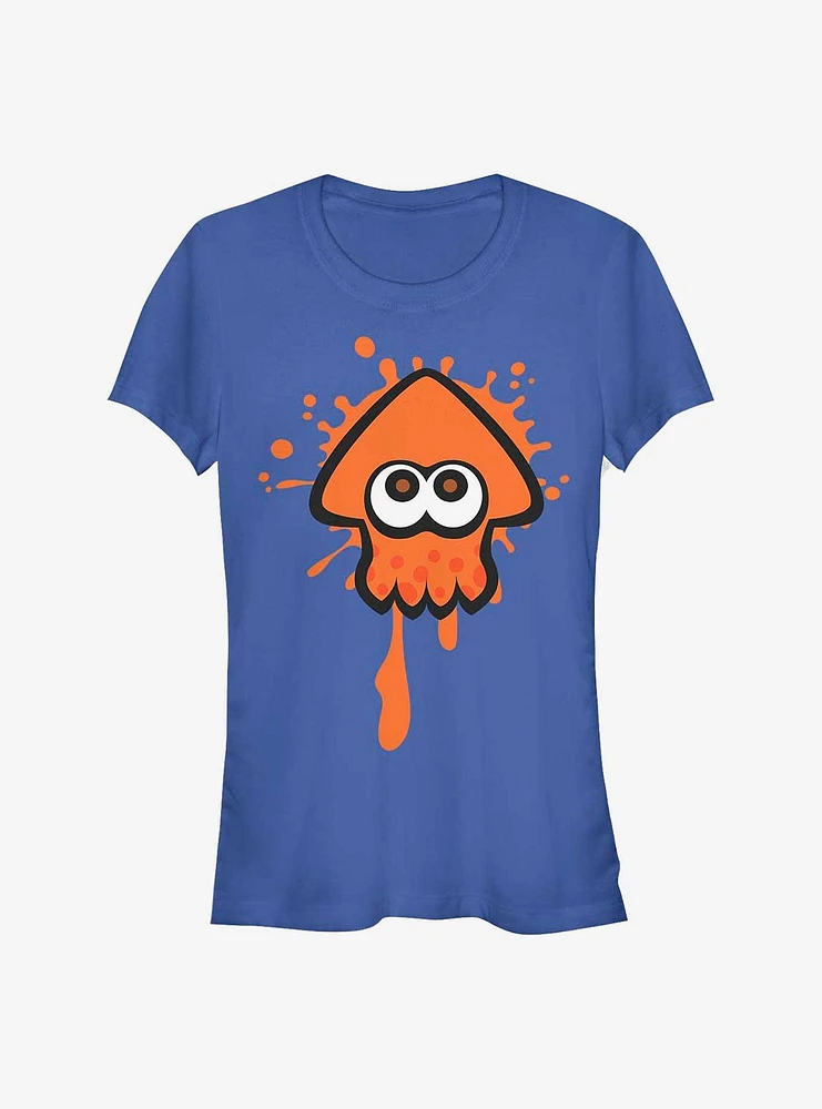 Hot Topic Nintendo Splatoon Orange Inkling Girls T-Shirt at Hamilton ...