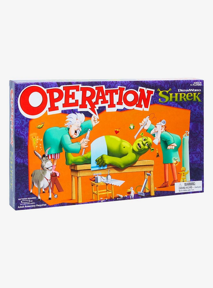 Shrek DreamWorks Shrek Operation Board Game | Arden Fair