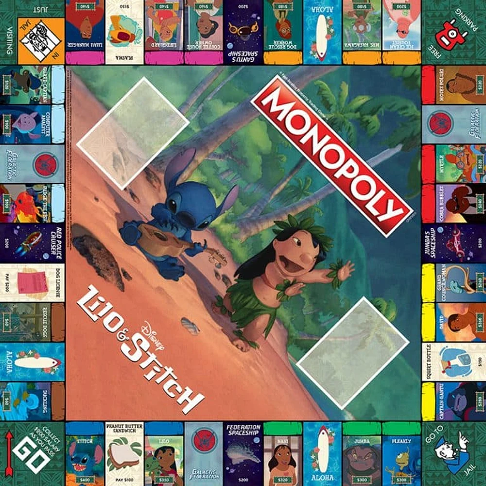 USAopoly Lilo & Stitch Monopoly Game at Mall of America® in Bloomington, MN