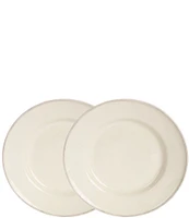 Noble Excellence Astoria Collection Glazed Stoneware Salad Plates, Set ...