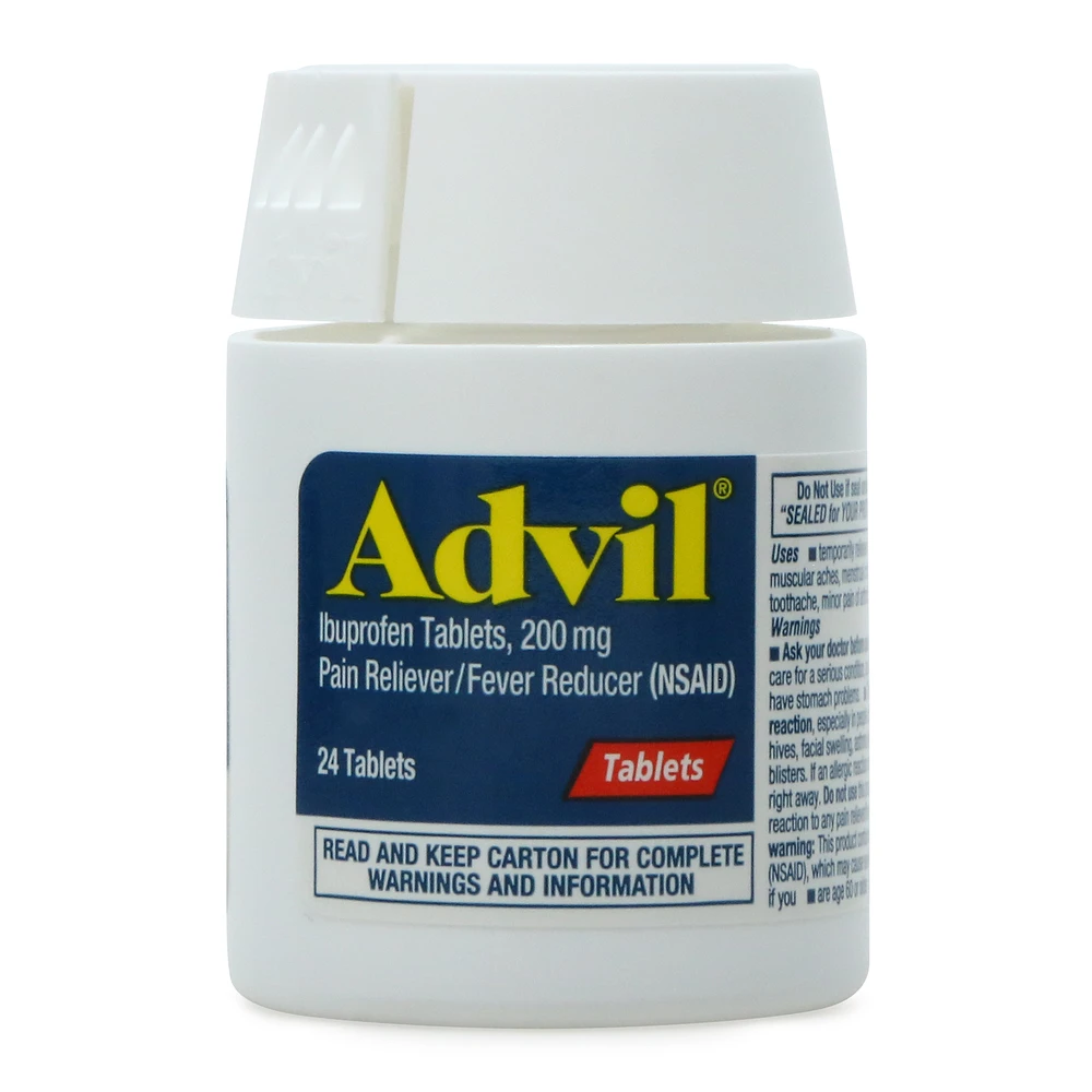 Five Below Advil® ibuprofen tablets 200mg, 24 coated tablets at ...