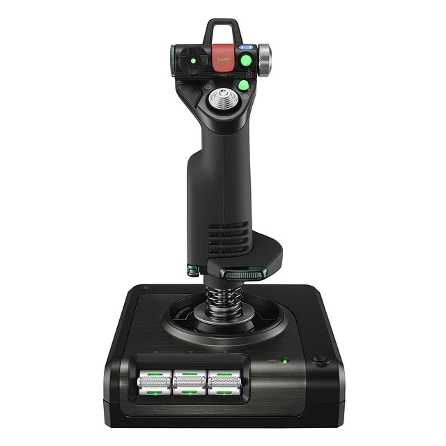Logitech X52 Professional H.O.T.A.S. Throttle and Stick Simulation ...