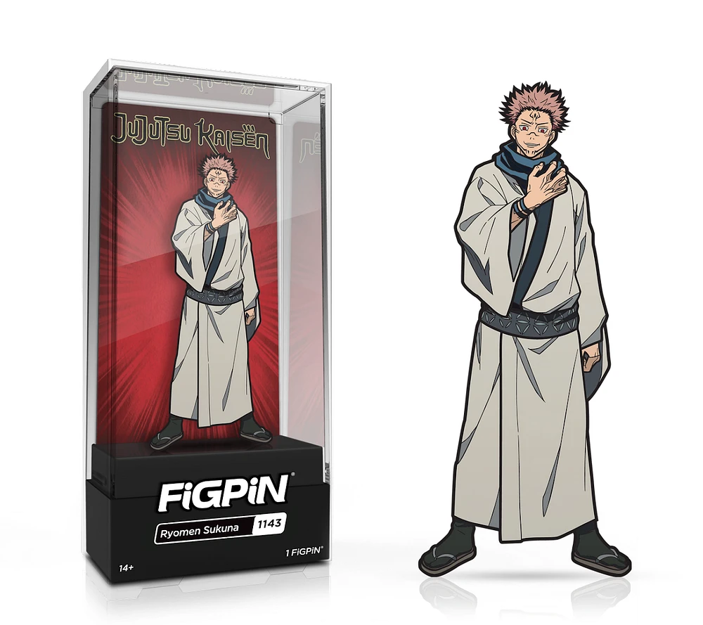 FiGPiN Jujutsu Kaisen Ryomen Sukuna Collectible Enamel Pin at Hamilton ...