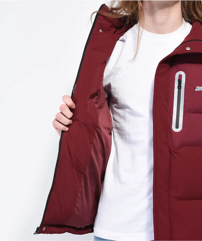 Cookies Upper Echelon Burgundy Puffer Jacket at Mall of America® in ...