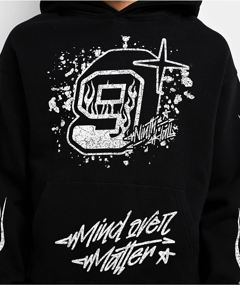 Ninth Hall Flame Black Boxy Hoodie at Mall of America® in Bloomington, MN