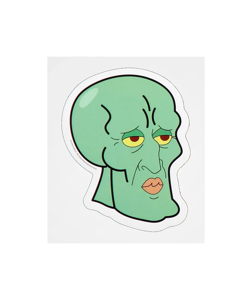 PSD x SpongeBob SquarePants Handsome Squidward Sticker at Mall of ...