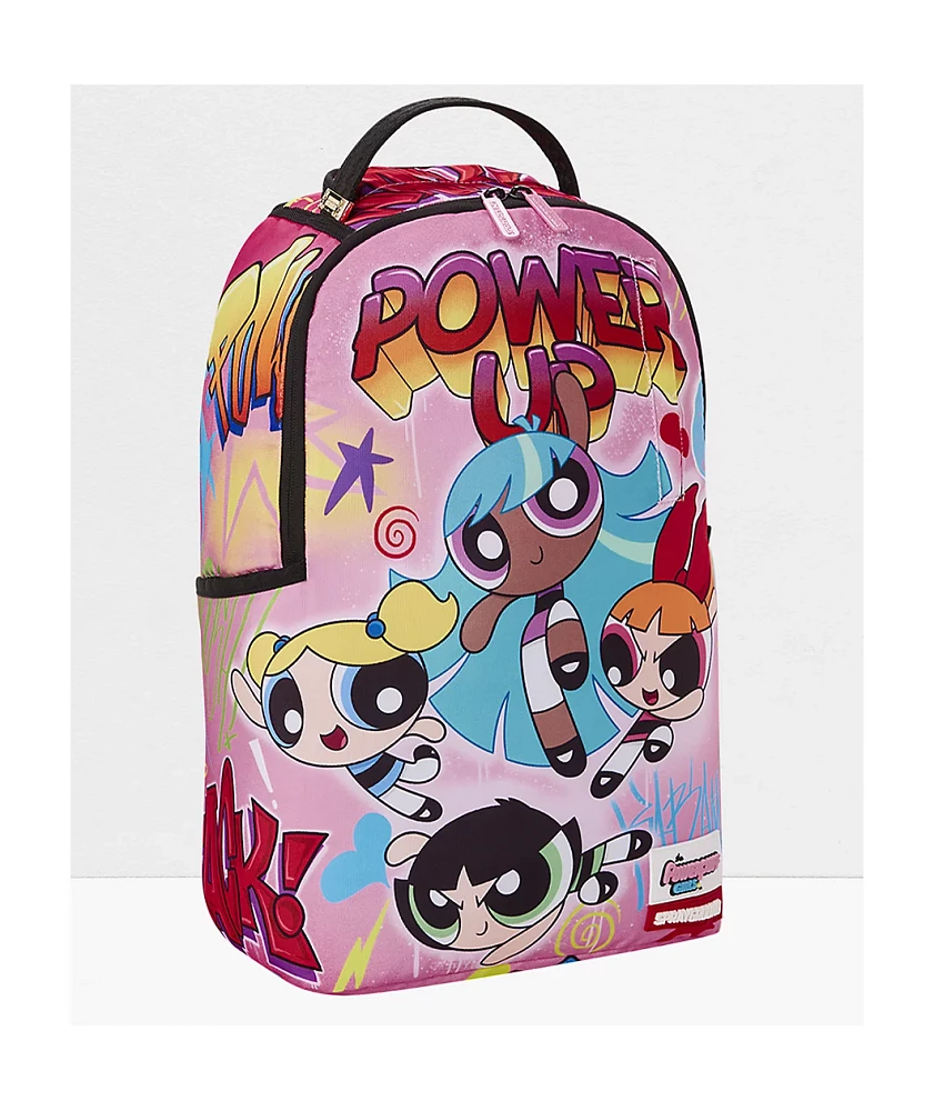 Sprayground x The Powerpuff Girls On The Run Pink Backpack at Mall of ...