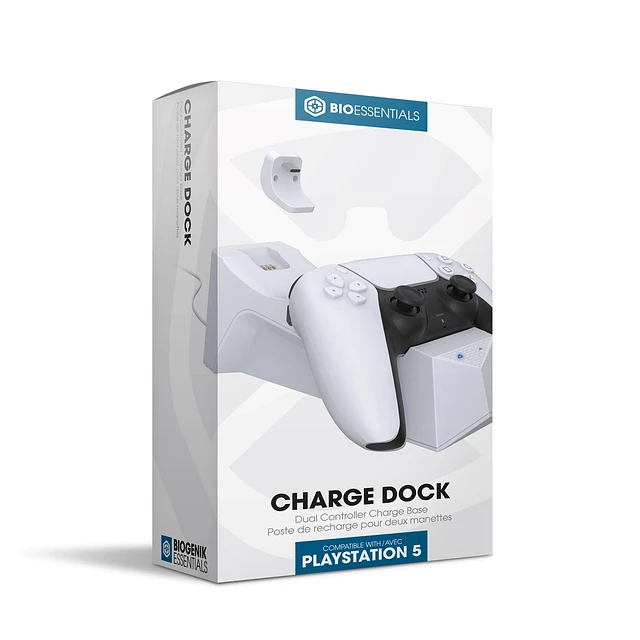 Biogenik Essentials Playstation 5 Dual Controller Charge Dock at ...